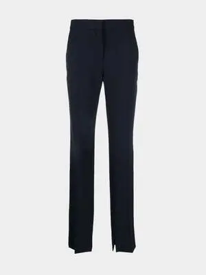 Stella McCartney Straight Leg Split Cuff Trousers