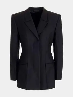 Givenchy Single-breasted Blazer - Black