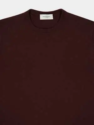 PIACENZA CASHMERE 1733 Cashmere Crewneck Sweater - Brown