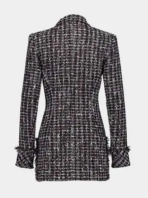 Balmain Single-breasted Tweed Jacket