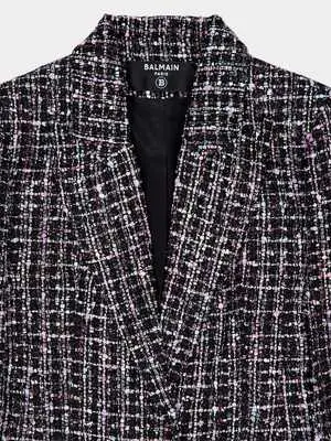 Balmain Single-breasted Tweed Jacket