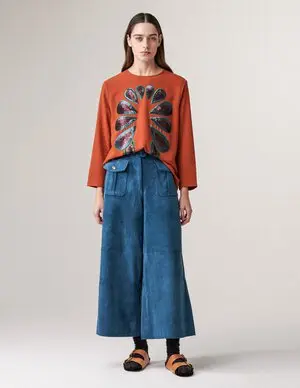 PAULA Lapis Sequined Blouse - Orange