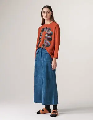 PAULA Lapis Sequined Blouse
