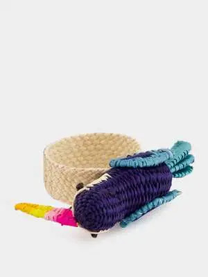 Coro Cora Toucan Napkin Ring - Blue