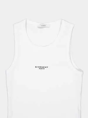Givenchy Slim Fit Tank Top - White