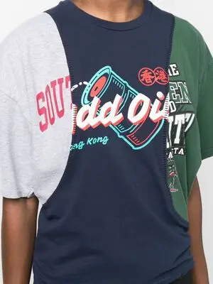 Colville Upcycled T-shirt - Multicolour