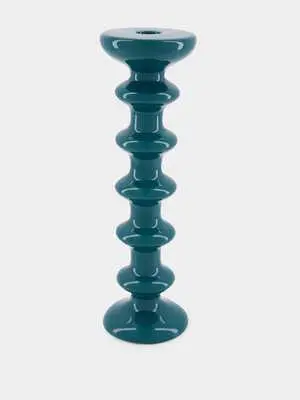 MAISON SARAH LAVOINE Large Sarah Slavic Candleholder - Blue