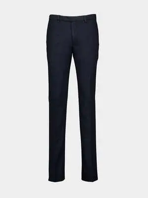 Boglioli Pressed-crease Trousers - Blue