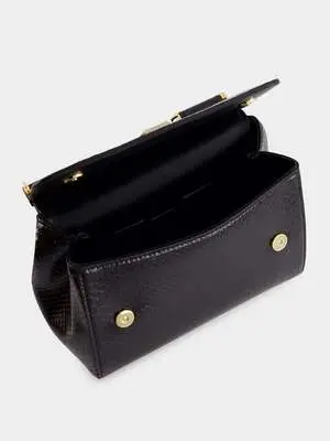 Dolce & Gabbana Medium Sicily Bag - Black