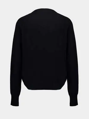 PAULA Dianela Tap Shoe Cashmere Blouse - Black