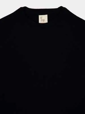 PAULA Dianela Tap Shoe Cashmere Blouse - Black