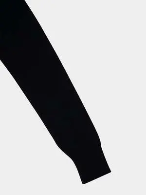 PAULA Dianela Tap Shoe Cashmere Blouse - Black