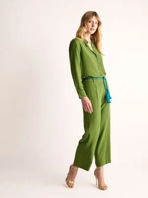 PAULA Sonia Garden Silk Pants