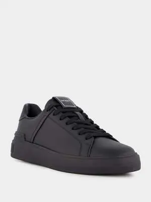 Balmain B-court Leather Sneakers