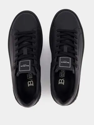 Balmain B-court Leather Sneakers