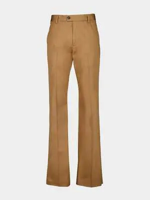 Alexander McQueen Camel Chino Pants