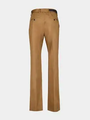 Alexander McQueen Camel Chino Pants