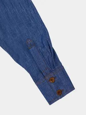 Zimmermann Railway Ascension Oversized Denim Shirt