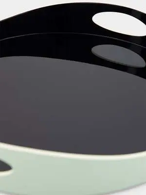 MAISON SARAH LAVOINE Pousse De Tilleul Basile Tray - Black