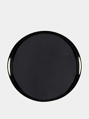 MAISON SARAH LAVOINE Pousse De Tilleul Basile Tray - Black