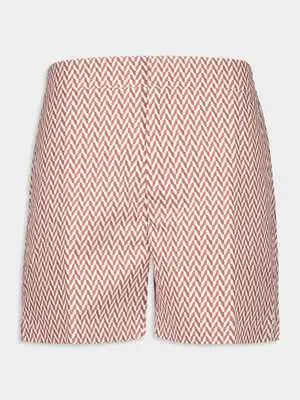 Frescobol Carioca Copacabana Herringbone Classic Swim Shorts - Red