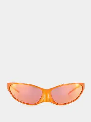 Balenciaga 4g Cat Sunglasses - Orange