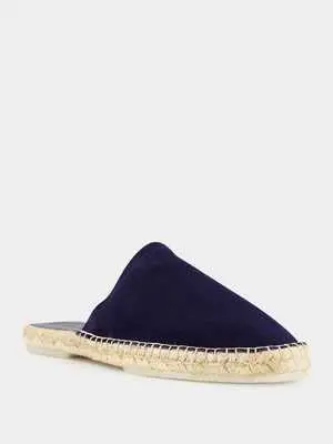 AURELIEN Beachside Suede Slippers - Blue
