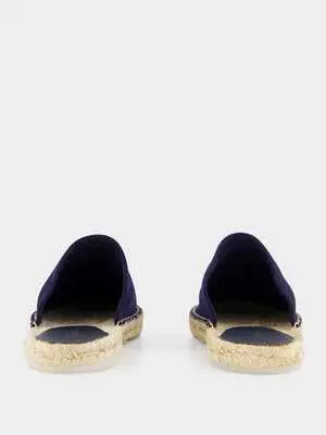 AURELIEN Beachside Suede Slippers - Blue