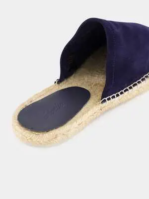 AURELIEN Beachside Suede Slippers - Blue