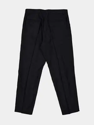 Dolce & Gabbana Classic Linen Straight-fit Trousers