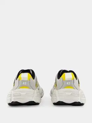 Balenciaga Monday Leather Low-top Sneakers - Multicolour