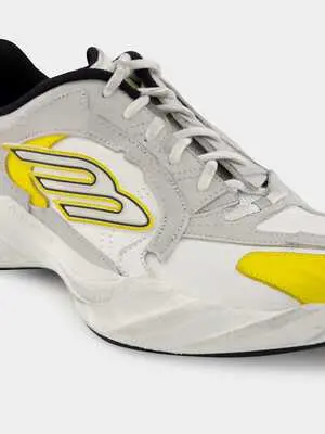 Balenciaga Monday Leather Low-top Sneakers - Multicolour