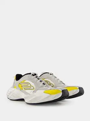 Balenciaga Monday Leather Low-top Sneakers - Multicolour