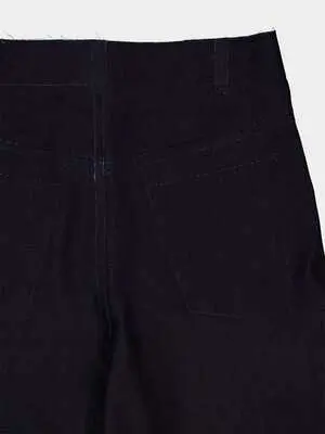 Marni Stretch Denim Trompe L'oeil Bermuda Shorts - Blue