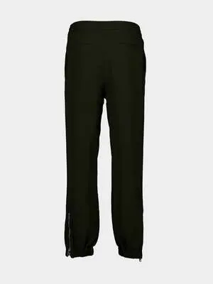 Alexander McQueen Drawstring Track Pants - Black