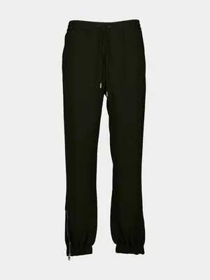 Alexander McQueen Drawstring Track Pants - Black