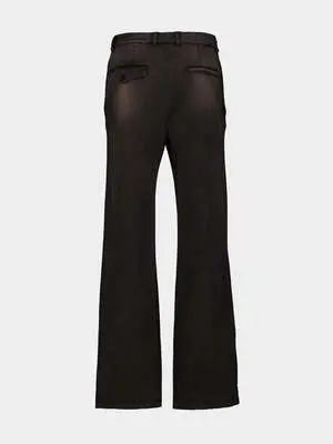 Balenciaga Slim Worn-out Pants