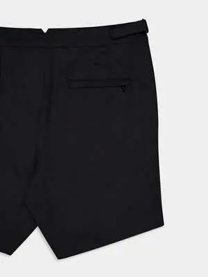 Frescobol Carioca Tailored Mid-length Swim Shorts - Black