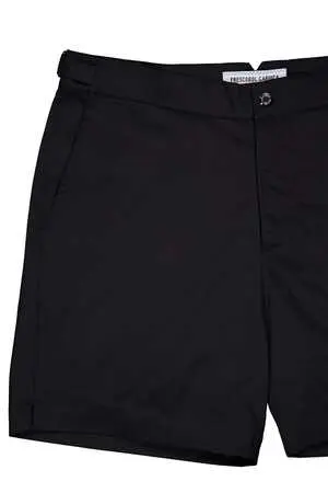 Frescobol Carioca Tailored Mid-length Swim Shorts - Black