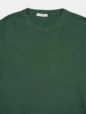 Boglioli Fine Knit Cotton Jumper - Green