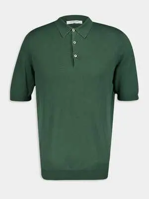 Boglioli Cotton Polo T-shirt - Green