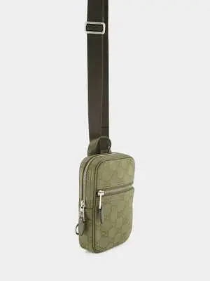 Gucci Forest Gg Canvas Mini Sling Bag