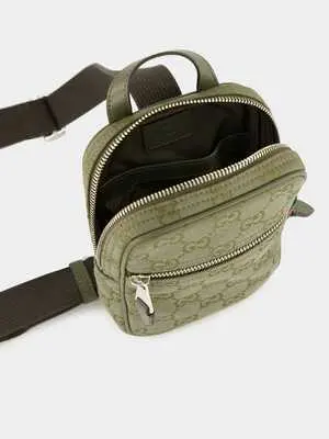 Gucci Forest Gg Canvas Mini Sling Bag