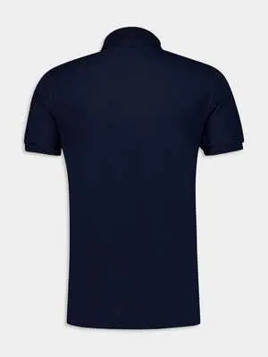 Dolce & Gabbana Cotton Piqué Polo Shirt - Blue