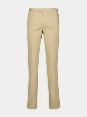 Boglioli Stretch Cotton Trousers - Beige