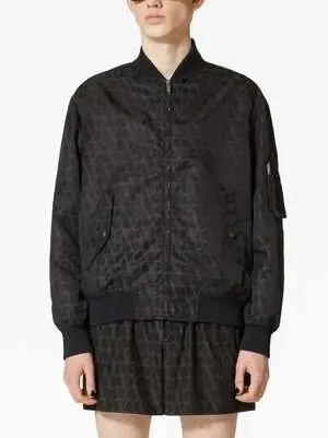 Valentino Garavani Toile Iconographe-print Bomber Jacket