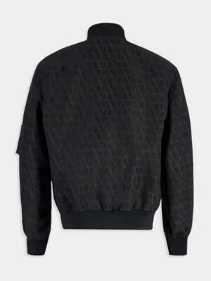 Valentino Garavani Toile Iconographe-print Bomber Jacket