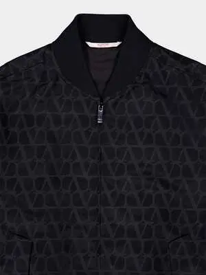 Valentino Garavani Toile Iconographe-print Bomber Jacket