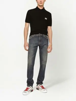 Dolce & Gabbana Polo Shirt - Black