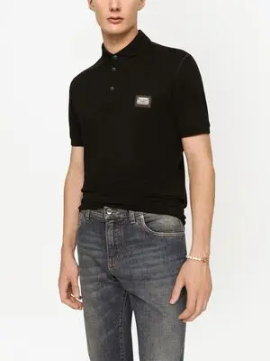 Dolce & Gabbana Polo Shirt - Black